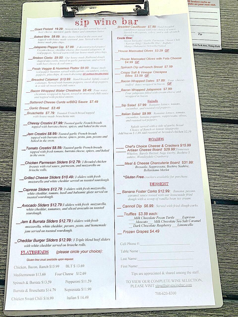 My First Self Service Wine Bar Experience - sip. in Tinley Park