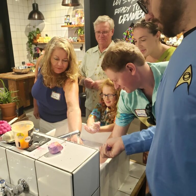 Lush Birthday Party Review - Bath Bomb Party — Tinley Park Mom Blog